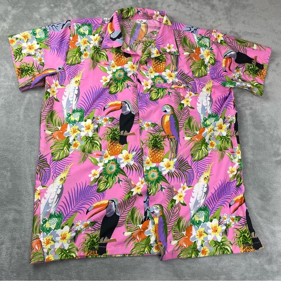 King Kameha | Shirts | King Kameha Men Xl Slim Hawaii Shirt Light ...